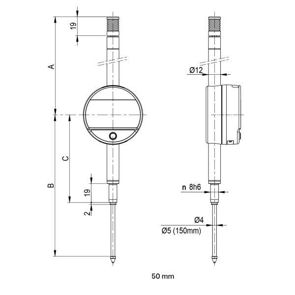 Messuhr S_Dial WORK BASIC | Digitale Messuhren | Messuhren ...
